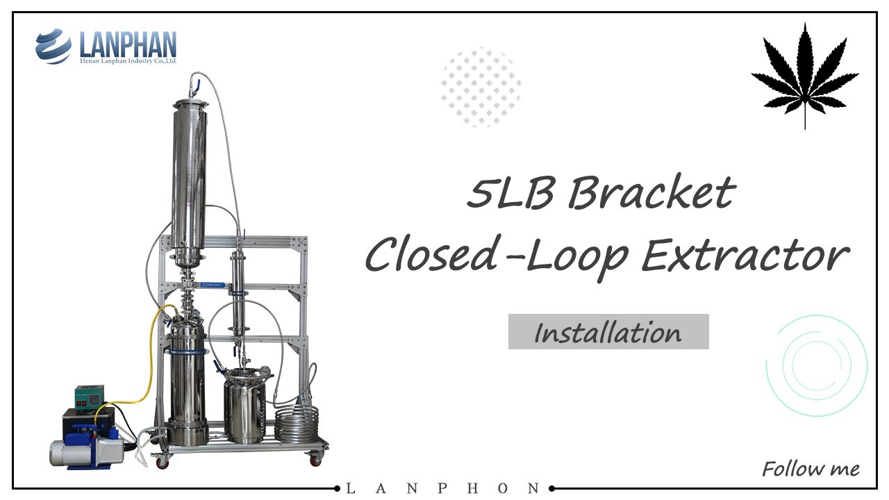 How to install the closed loop extractor?BHO Cannabis Extractors
