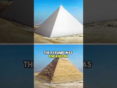 What Did The Pyramid Of Giza Used To Look Like?