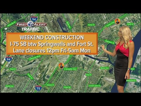 Weekend construction update with Ann Marie LaFlamme