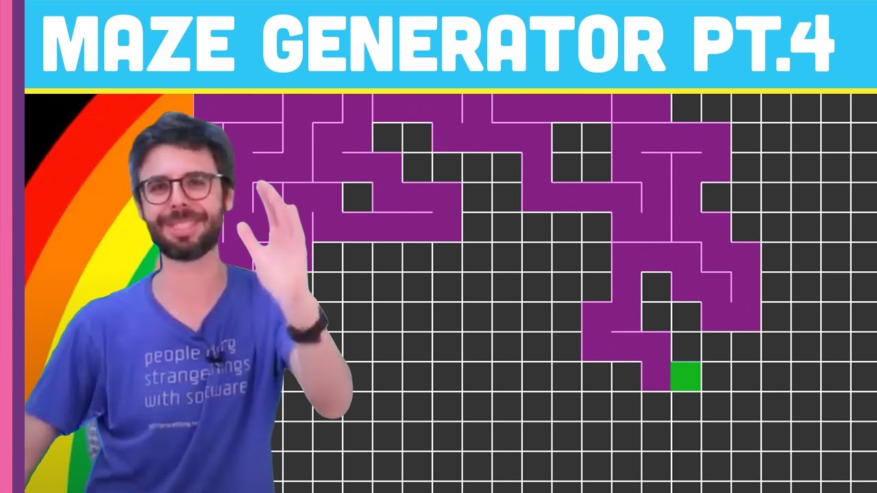 Coding Challenge 10: Maze Generator (Part IV)