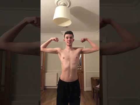 9 month body transformation skinny guy bulking #jacksfit