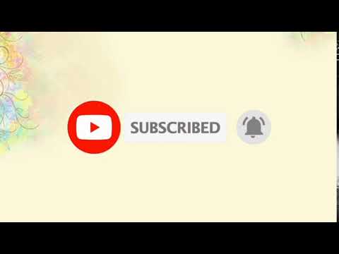 Aesthetic Yellow Background Subscribe Button
