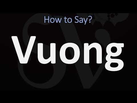 How to Pronounce Vuong? (CORRECTLY)