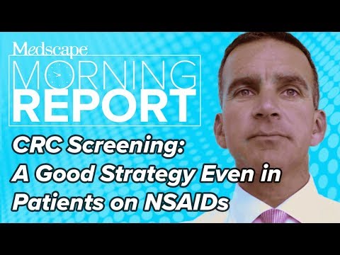 FIT in CRC Screening: A Good Strategy Even in Patients on NSAIDs | Morning Report
