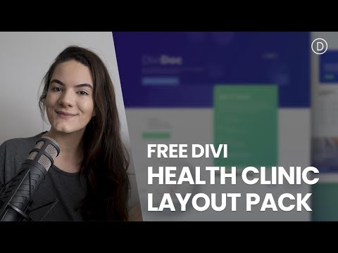 Get a FREE Health Clinic Layout Pack for Divi