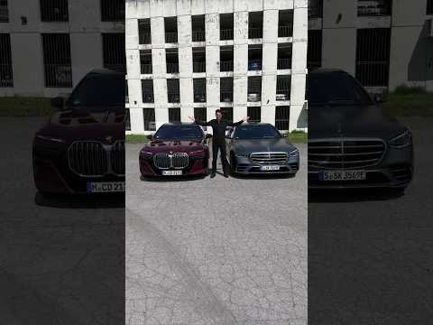BMW 7 Series G70 vs Mercedes S-Class v223 😎! Full comparison review @autogefuehl