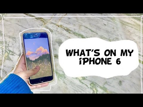 What’s on my iPhone 6, space grey, 16gb