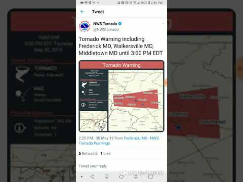 Frederick, Maryland Tornado May 30th, 2019