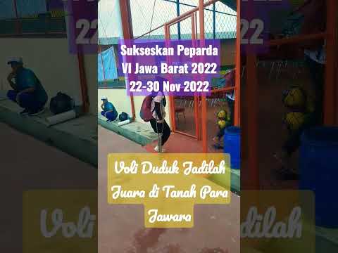 PEPARDA VI Jabar 2022 Bekasi,22-30 Nov 2022 #shorts #Volly #peparda