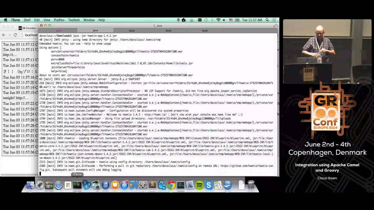 Integration using Apache Camel and Groovy