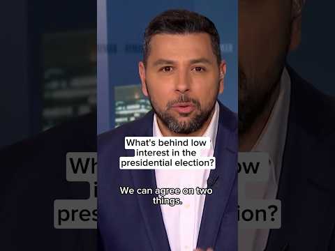 What's behind low interest in the presidential election?