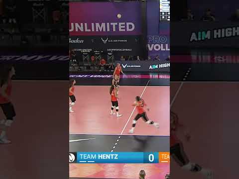 First Point of the 2024 AU Pro Volleyball Season: Madison Kingdon Rishel Kill