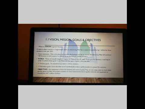 Business studies grade 10 : The Micro Environment