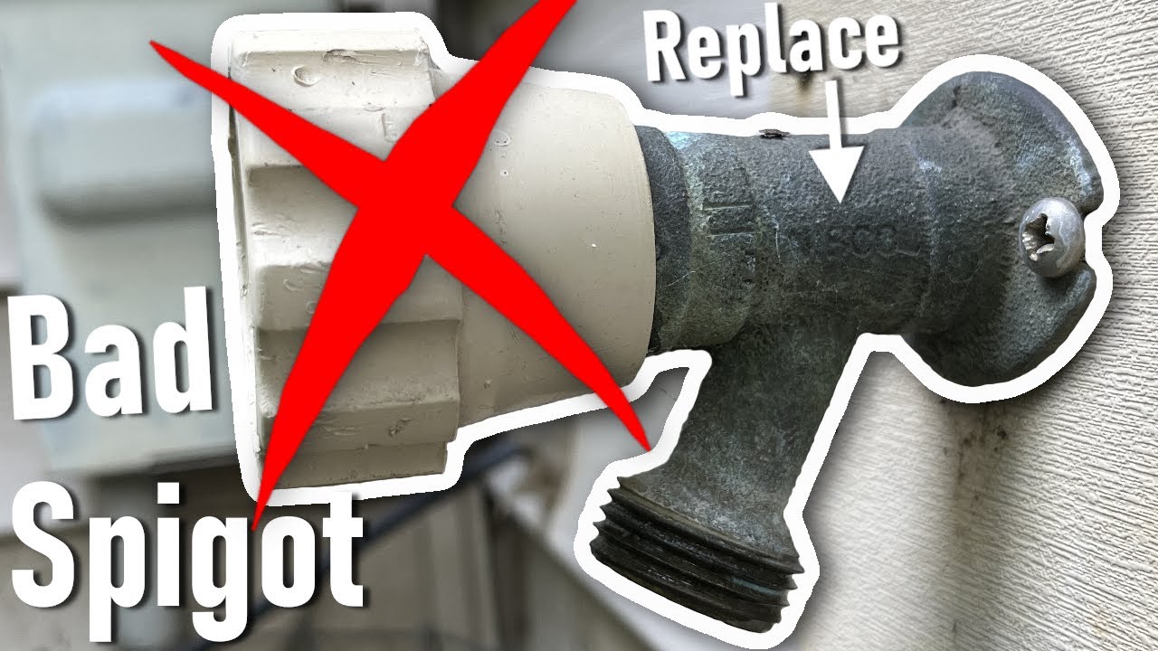 Replace Outdoor Water Spigot For Beginners