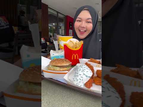 BORONG MCD SEBANYAK INI CUMA 60RIBUAN?! 😱 #shorts #ngeshortsbareng #mcdonalds