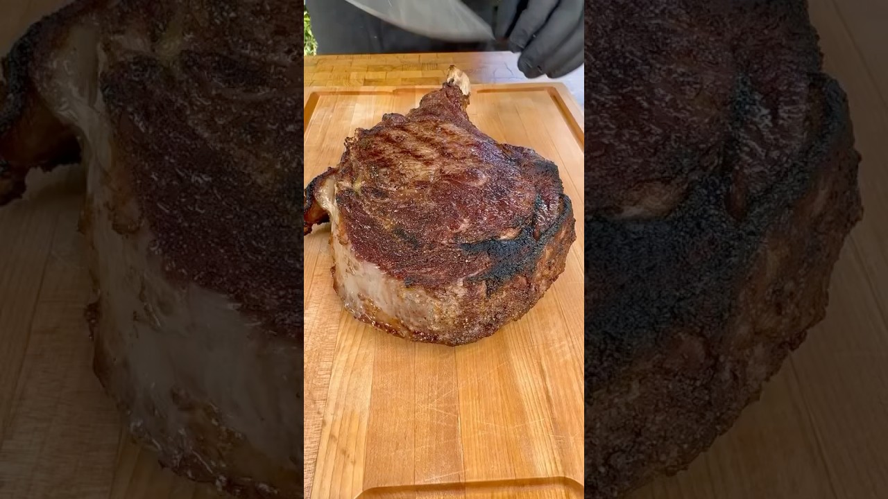 Perfect Blue Rare steak