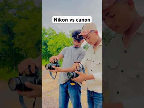 Nikon vs Canon / Nikon z50 vs Canon R10 #shorts #namanphotography05 #youtubeshorts #photography