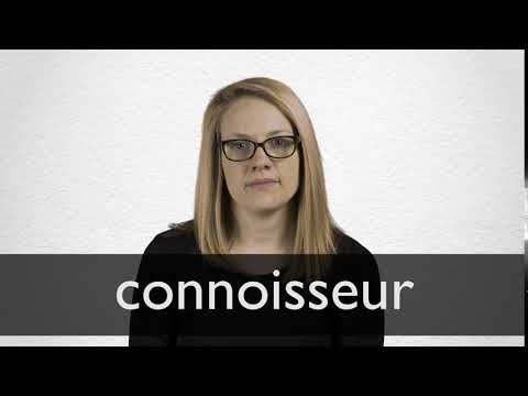 How to pronounce CONNOISSEUR in British English