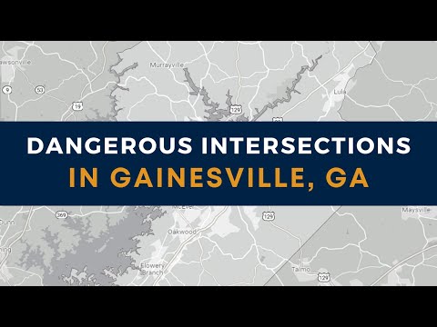 Most Dangerous Intersections in Gainesville, GA
