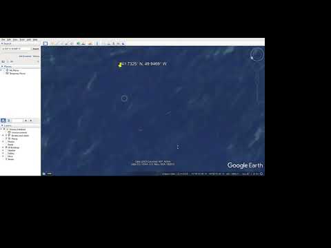 Google Earth: The RMS Titanic's Wreck Location