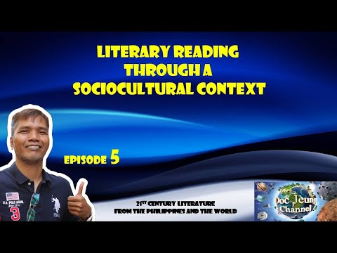 LITERARY READING THROUGH A SOCIOCULTURAL CONTEXT