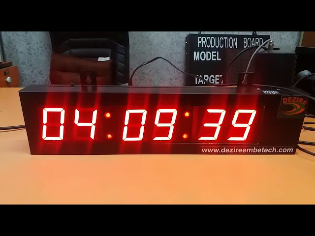 Led Digital Clock - Led Gps Clock Manufacturer from Noida