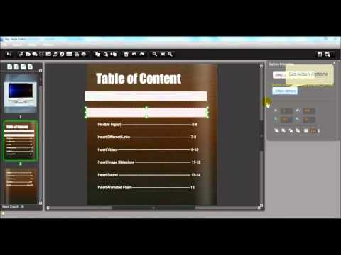 Create Professional Page Flipping eBooks