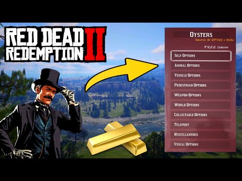 Red Dead Redemption 2 Oysters FREE Mod Menu (PS4 9.00 JAILBREAK)