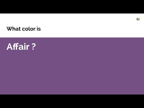 Affair color #745085 hex color - Violet color - Cool color 745085
