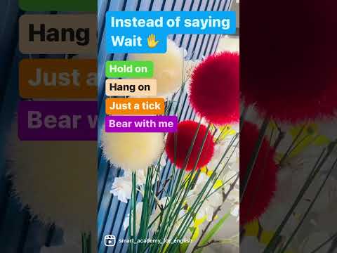 Instead of saying wait || wait || synonyms || рд╕рдорд╛рдирд╛рд░реНрдереА рд╢рдмреНрдж рее рдЗрдВрддрдЬрд╝рд╛рд░ рее рд░реБрдХреЛ рее