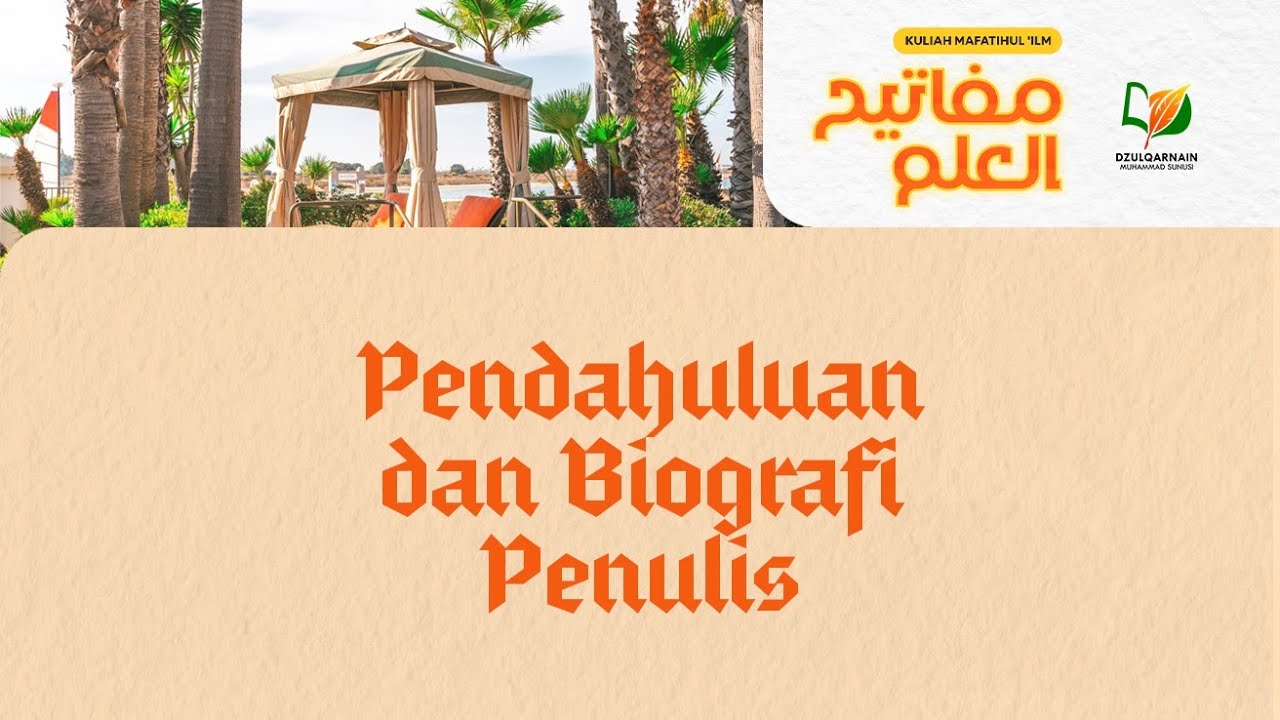 1. Pendahuluan dan Biografi Penulis