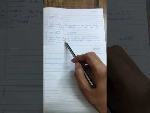 Top Gate Exam Preparation Tips | Gate 2024 Solved Previous Year Questions | Gate Exam Strategy