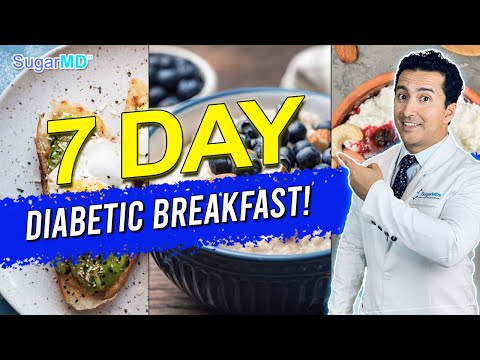 7 Day Breakfast Plan For Diabetics!