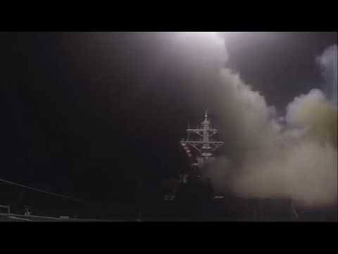 Raw: US Missiles Fired at Syria