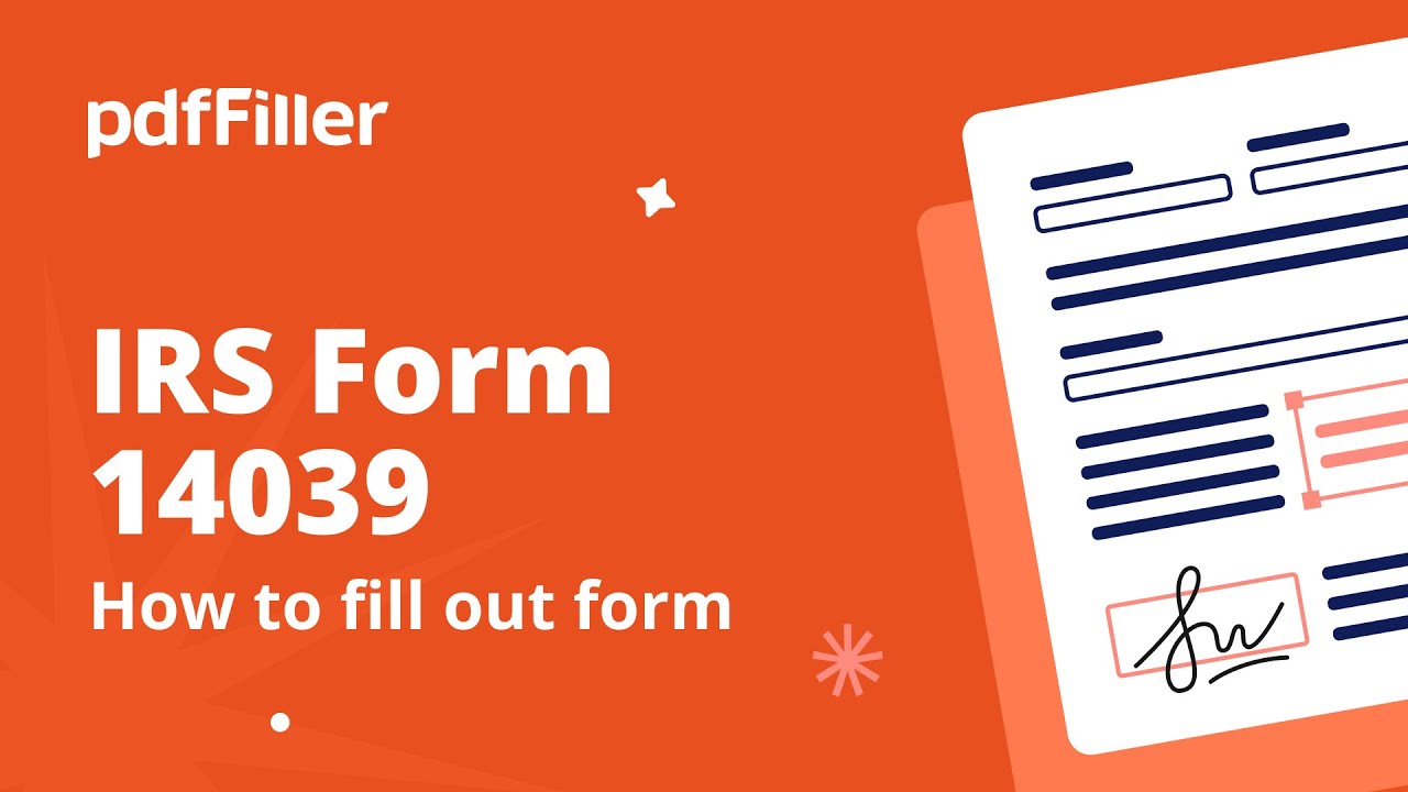 Step-by-Step Guide: How to Fill Out IRS Form 14039 (Printable and Fillable PDF)