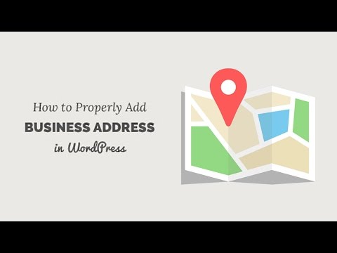 How to Properly Add Your Business Address in WordPress