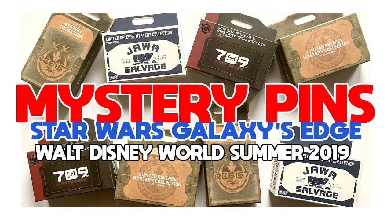 Star Wars Galaxy's Edge Mystery Pin Unboxing!