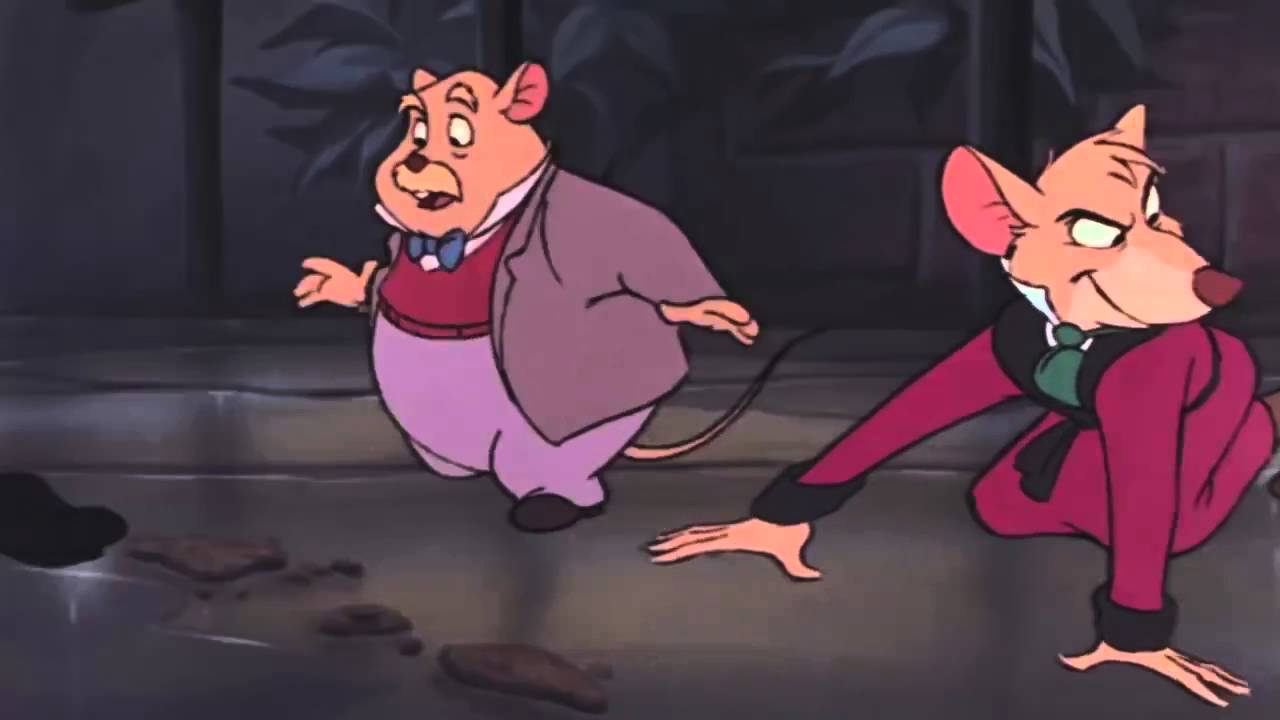 The Great Mouse Detective  Unusual Foot Prints HD