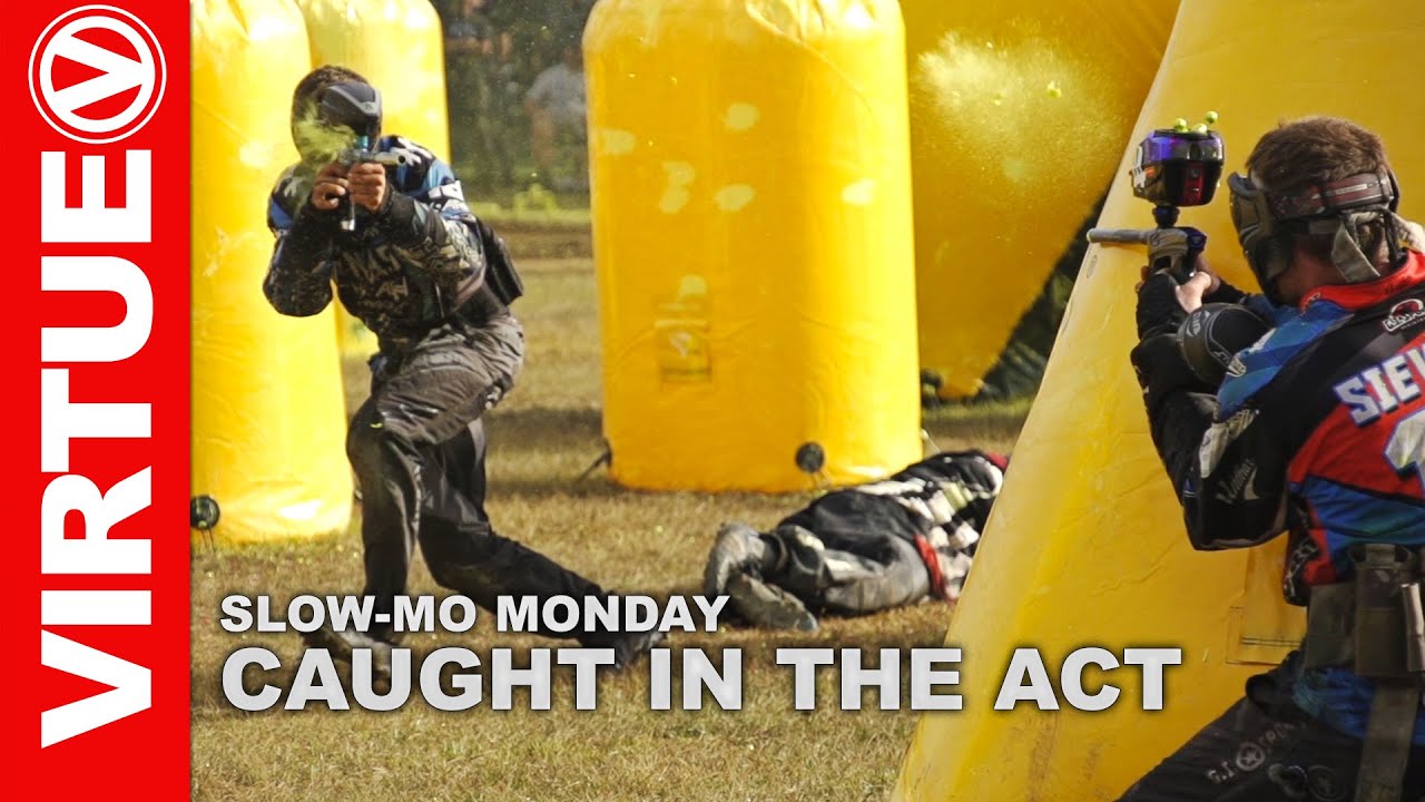 Slow-Mo Monday - Morning Paintball - Caught in the Act