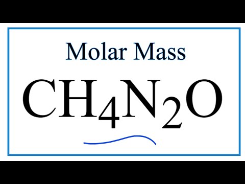 Molar Mass / Molecular Weight of CH4N2O: Urea