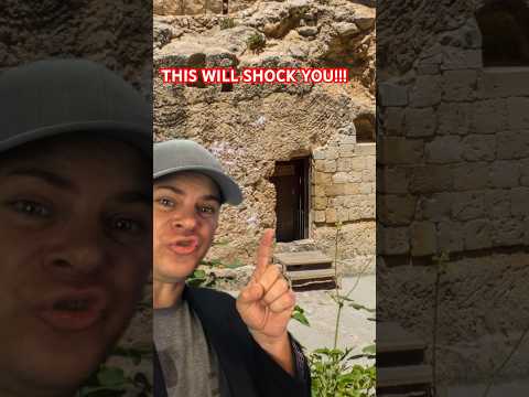 JESUS TOMB - This will SHOCK You! 😱 #jesus #bible #god #israel