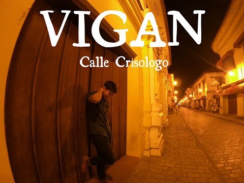 Calle Crisologo Vigan, Ilocos Sur