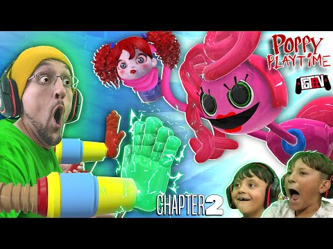 Happy Mommy Longs Legs Day! Poppy Playtime Chapter 2: Fly in a Web (FGTeeV Boys Play)