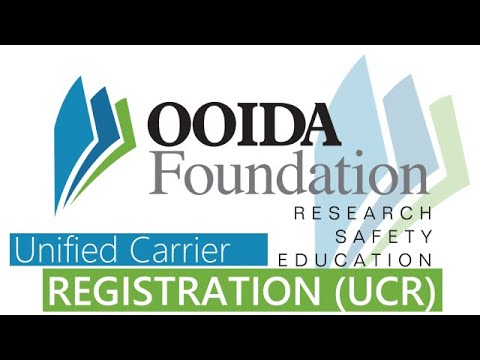 Unified Carrier Registration (UCR)