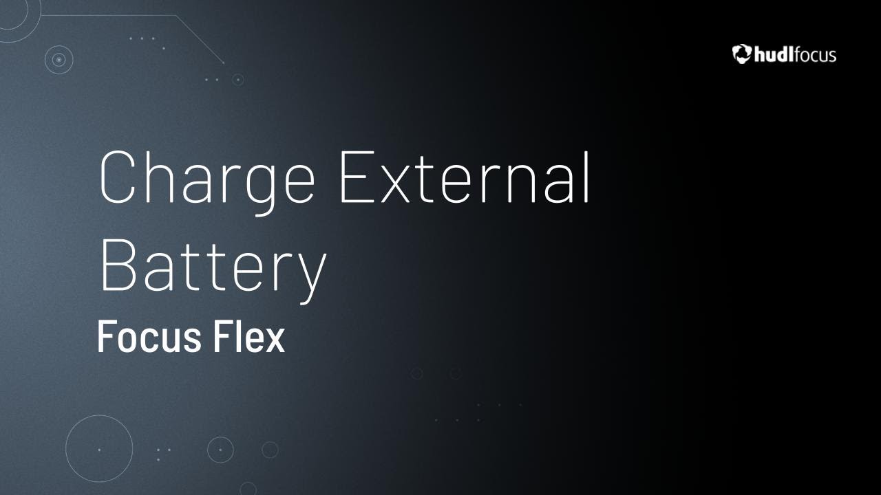 Charge External Battery • Focus Flex