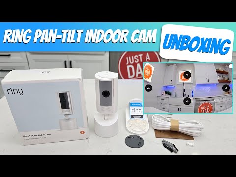 Ring Pan-Tilt Indoor Camera UNBOXING & SET UP