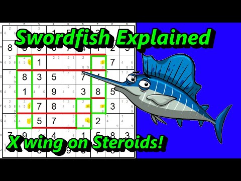 The Sudoku Swordfish: An X Wing Variant with a 3x3 Rectangle