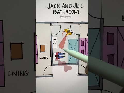 Jack and Jill bathroom