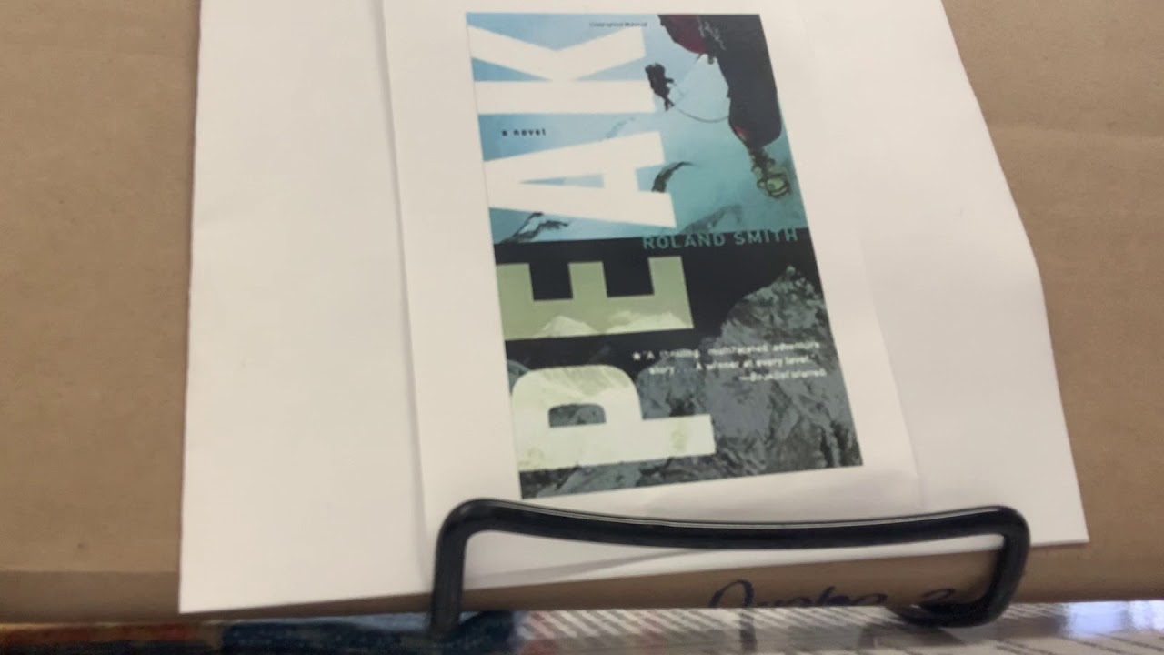 Peak by Roland Smith chapter 24 Blink