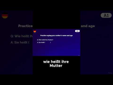 Maxine und ihre Mutter Namen und Alter #germanpronunciation